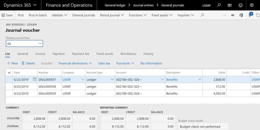 Power automate creating your recurring journals – Namith Hosmane's Blog