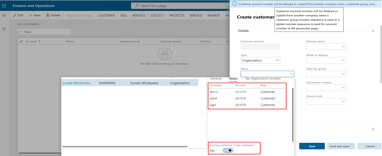 Copy customers and vendors between legal entities – Namith Hosmane's Blog